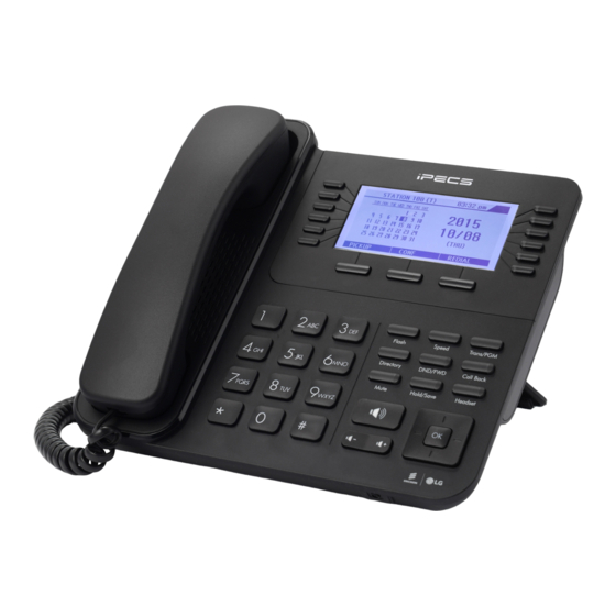 LG-ERICSSON IPECS LDP-9240D KEY FEATURES MANUAL Pdf Download | ManualsLib