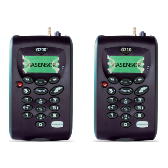 VIASENSOR G200 OPERATING MANUAL Pdf Download | ManualsLib