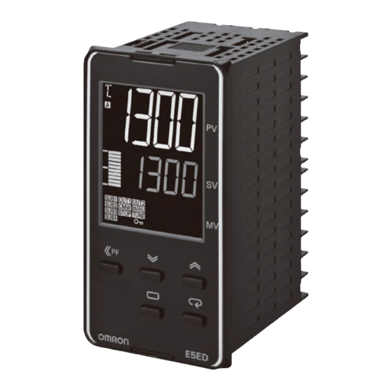OMRON E5CD-B-800 SERIES INSTRUCTION MANUAL Pdf Download | ManualsLib