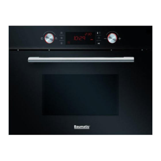 BAUMATIC BMIC4644X USER MANUAL Pdf Download | ManualsLib