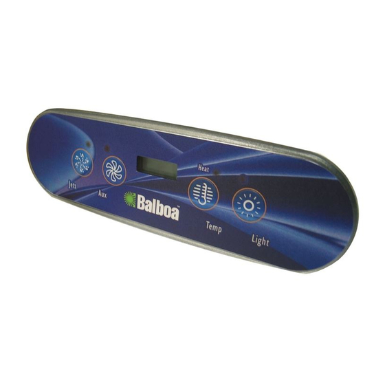 BALBOA INSTRUMENTS GL SERIES QUICK REFERENCE MANUAL Pdf Download ...