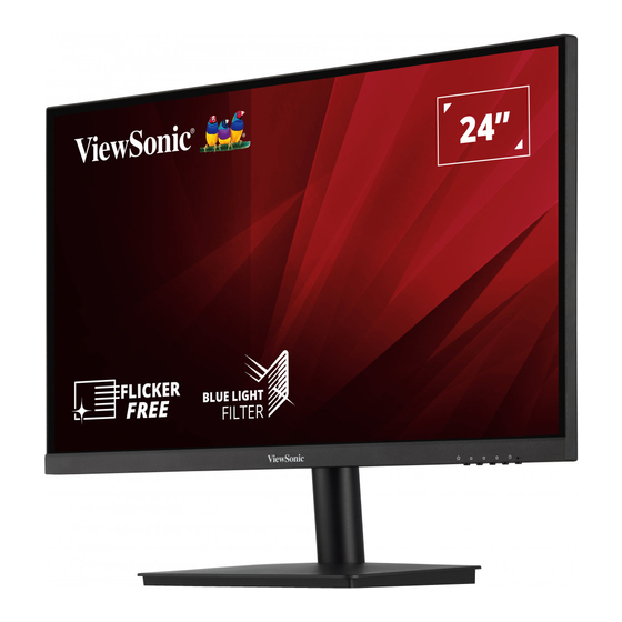 VIEWSONIC VA2408-H USER MANUAL Pdf Download | ManualsLib
