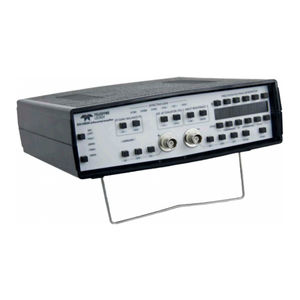 TELEDYNE LECROY DA1855A OPERATOR'S MANUAL Pdf Download | ManualsLib