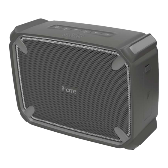 IHOME IBT520 INSTRUCTION MANUAL Pdf Download | ManualsLib