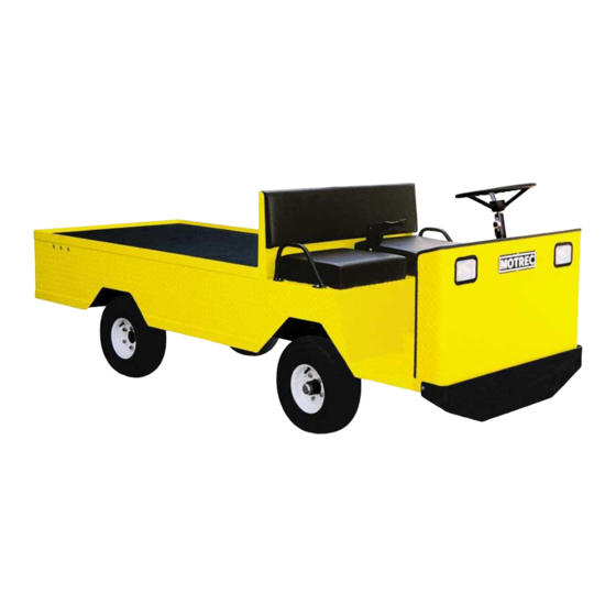 MOTREC E-500 OPERATOR AND MAINTENANCE MANUAL Pdf Download | ManualsLib