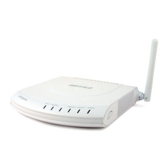 BUFFALO AIRSTATION WHR-HP-G125 USER MANUAL Pdf Download | ManualsLib