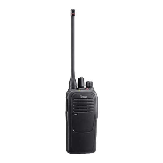 ICOM IC-F2000D SERIES INSTRUCTIONS Pdf Download | ManualsLib