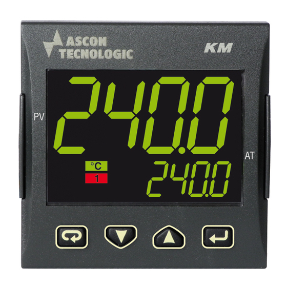 ASCON TECNOLOGIC KM5P SERIES ENGINEERING MANUAL Pdf Download | ManualsLib