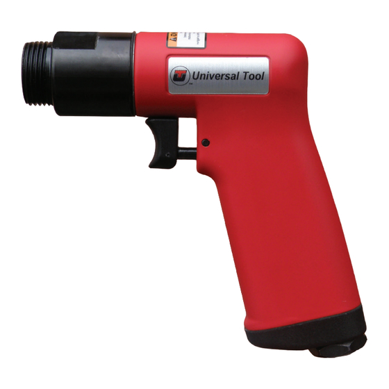 UNIVERSAL TOOL UT8892SP SERIES GENERAL SAFETY INFORMATION & REPLACEMENT ...