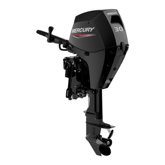 MERCURY GO BOLDLY 25 EFI OPERATION, MAINTENANCE AND INSTALLATION MANUAL ...