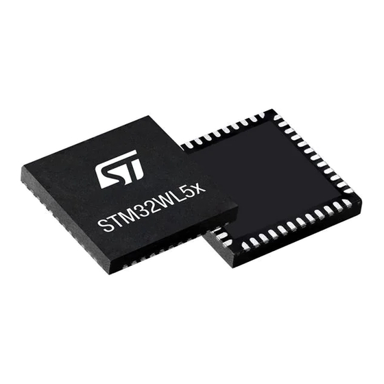 ST STM32WL55JC REFERENCE MANUAL Pdf Download | ManualsLib