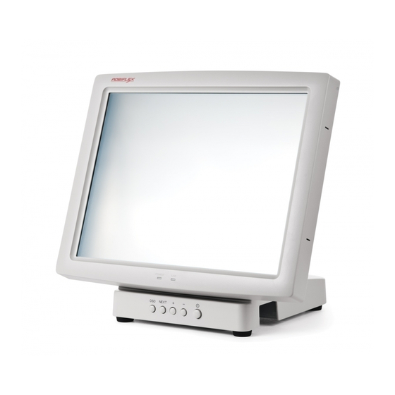 POSIFLEX LM-7112 MONITOR USER MANUAL | ManualsLib