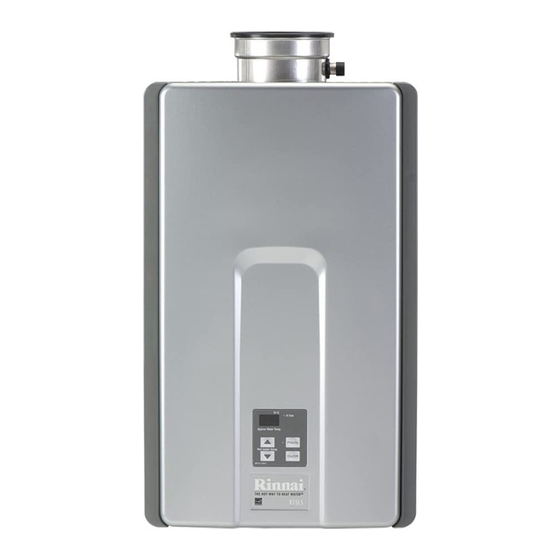 RINNAI R98LS WATER HEATER BROCHURE & SPECS | ManualsLib