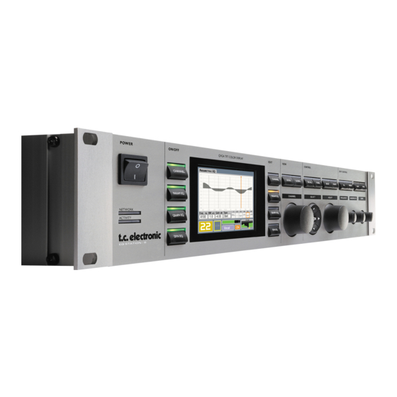 TC ELECTRONIC EQ STATION STEREO EQUALIZER OPERATION MANUAL | ManualsLib