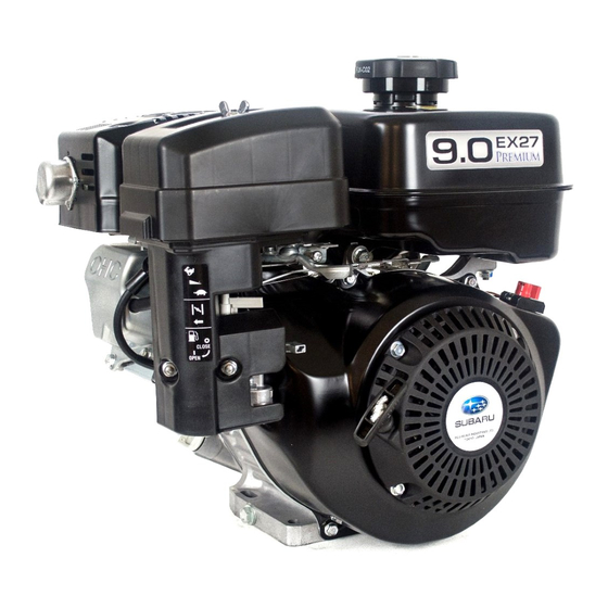 SUBARU EX27 PRODUCT MANUAL Pdf Download | ManualsLib