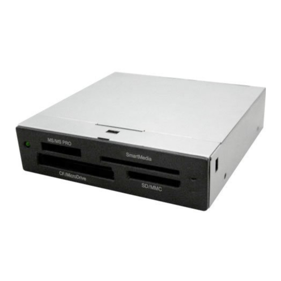 TRANSCEND USB2.0 INTERNAL MULTI-CARD READER TS0MFLRD8B CARD READER ...