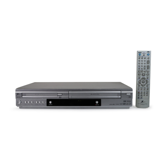 ZENITH XBV 443 DVD VCR COMBO INSTALLATION AND OPERATING MANUAL | ManualsLib