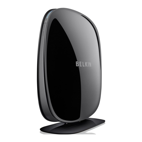 BELKIN F9K1102 WIRELESS ROUTER USER MANUAL | ManualsLib