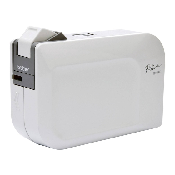 BROTHER P-TOUCH PT-1230PC LABEL MAKER BROCHURE | ManualsLib