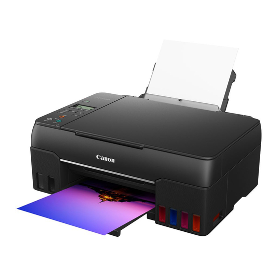 CANON G650 GETTING STARTED Pdf Download | ManualsLib