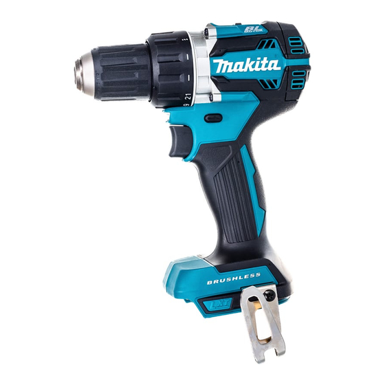MAKITA DDF484Z INSTRUCTION MANUAL Pdf Download | ManualsLib