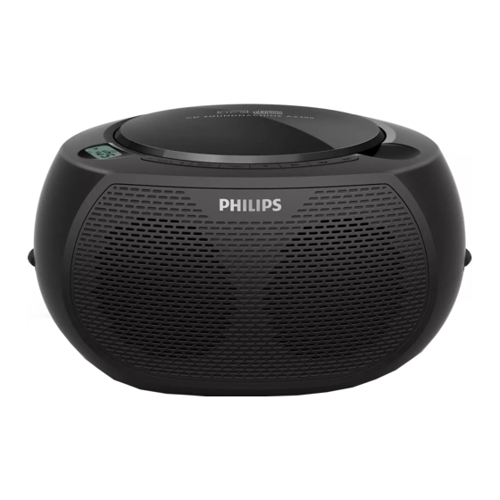 PHILIPS AZ300 USER MANUAL Pdf Download | ManualsLib
