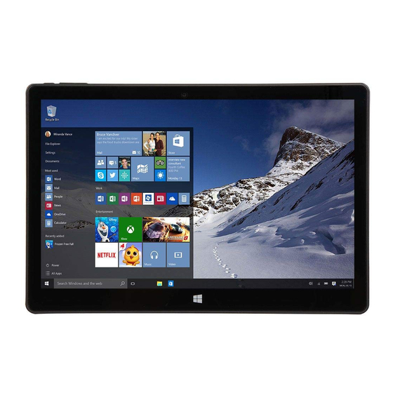 WINBOOK TW102 QUICK START MANUAL Pdf Download | ManualsLib