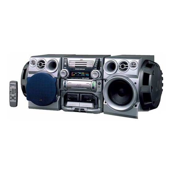 JVC MX-J506 INSTRUCTIONS MANUAL Pdf Download | ManualsLib