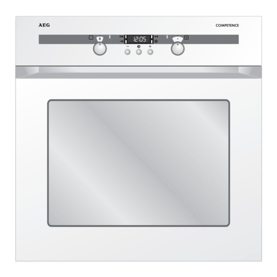 AEG COMPETENCE B2190-1 USER INSTRUCTIONS Pdf Download | ManualsLib