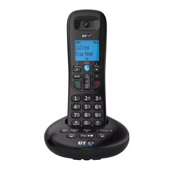 BT BT3540 QUICK SETUP AND USER MANUAL Pdf Download | ManualsLib