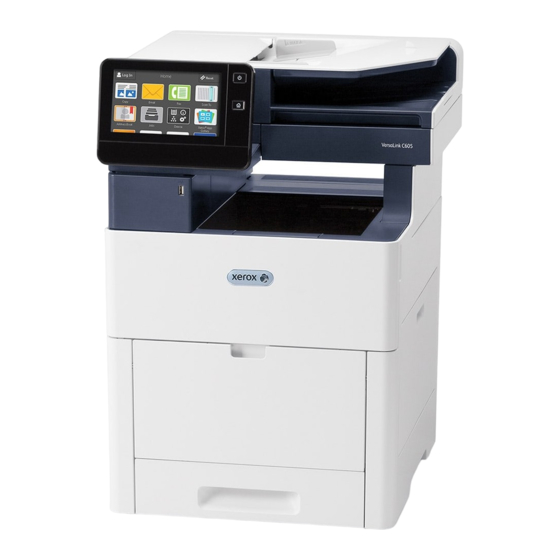 XEROX VERSALINK C605 USER MANUAL Pdf Download | ManualsLib