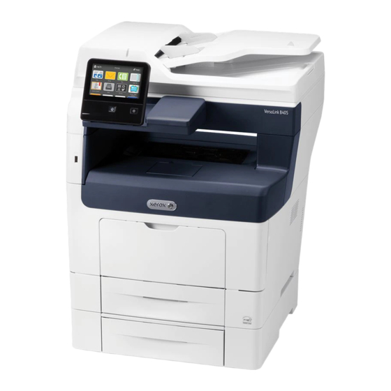 XEROX VERSALINK B405DN USER MANUAL Pdf Download | ManualsLib