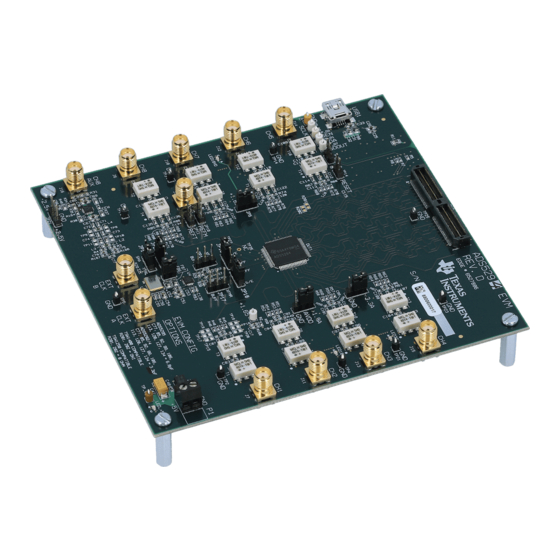 TEXAS INSTRUMENTS ADS5294 USER MANUAL Pdf Download | ManualsLib