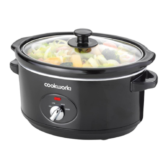 COOKWORKS SC-35-0001 CARE & INSTRUCTION MANUAL Pdf Download | ManualsLib