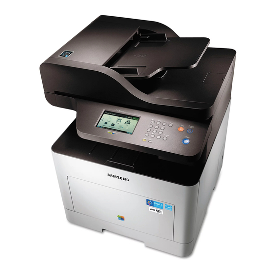 SAMSUNG MULTIFUNCTION PROXPRESS C267 SERIES USER MANUAL Pdf Download ...