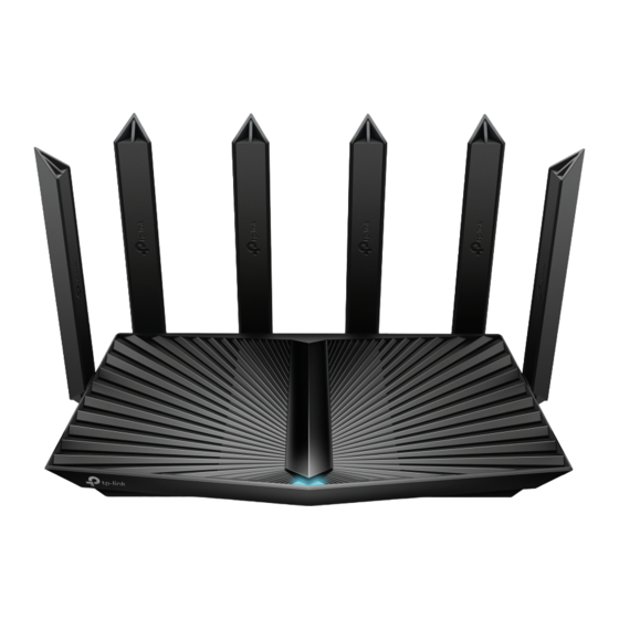 TP-LINK ARCHER AX3200 USER MANUAL Pdf Download | ManualsLib