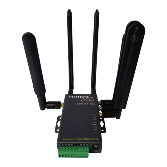 COMMS365 C365-5G-MINI USER MANUAL Pdf Download | ManualsLib