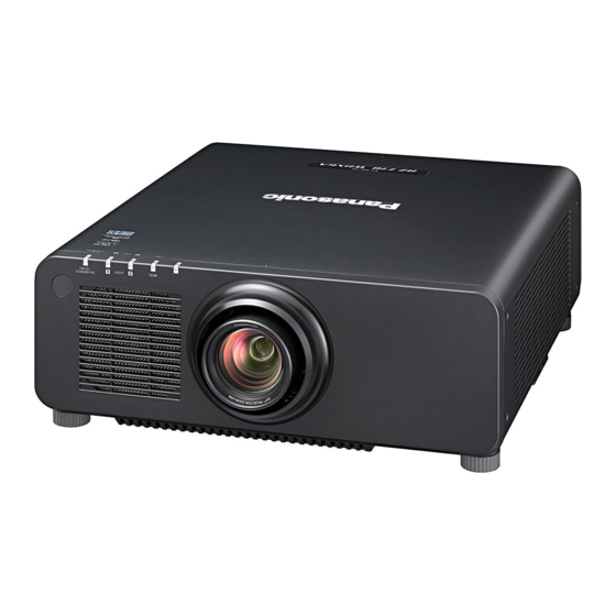 Panasonic Pt Rz770 Operating Instructions Manual Pdf Download Manualslib