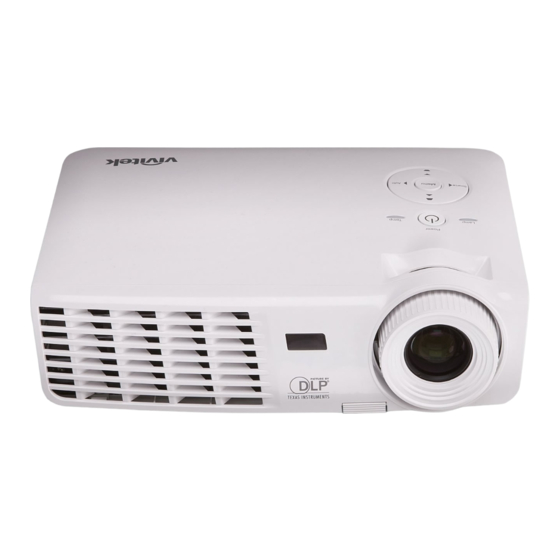 VIVITEK D508 USER MANUAL Pdf Download | ManualsLib