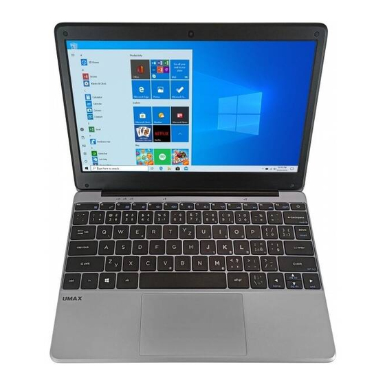 UMAX TECHNOLOGIES VISIONBOOK 12WA USER MANUAL Pdf Download | ManualsLib