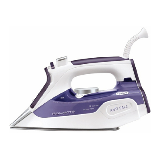 ROWENTA MASTER DW9055U1 INSTRUCTIONS FOR USE MANUAL Pdf Download ...