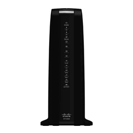 CISCO DPC3929CM USER MANUAL Pdf Download | ManualsLib