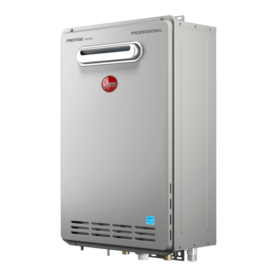 RHEEM RTGH-95XLP-2 USE AND CARE MANUAL Pdf Download | ManualsLib