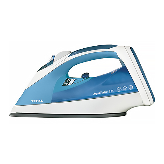 TEFAL AQUA TURBO FV8216Z0 INSTRUCTIONS FOR USE MANUAL Pdf Download ...