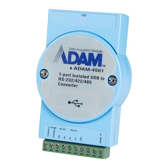 ADVANTECH ADAM-4561-CE USER MANUAL Pdf Download | ManualsLib