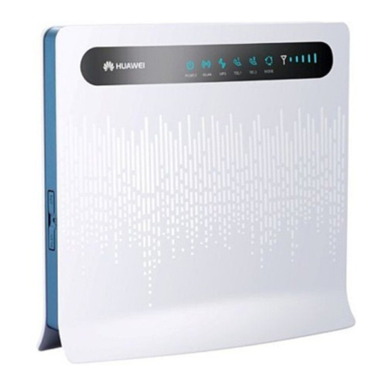 HUAWEI B593S-931 PRODUCT DESCRIPTION Pdf Download | ManualsLib