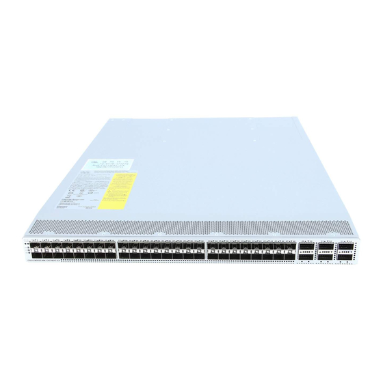 CISCO 93180YC-EX HARDWARE INSTALLATION MANUAL Pdf Download | ManualsLib