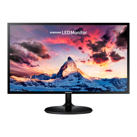 SAMSUNG S24F350FH SERIES USER MANUAL Pdf Download | ManualsLib