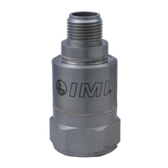 PCB PIEZOTRONICS IMI SENSORS 601A92 INSTALLATION AND OPERATING MANUAL ...