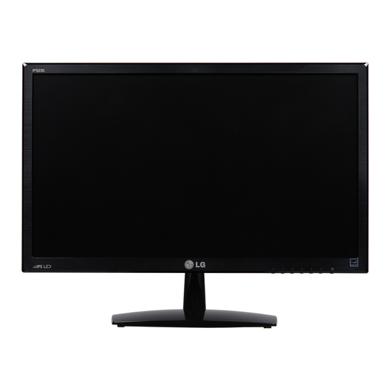 LG IPS235TX OWNER'S MANUAL Pdf Download | ManualsLib